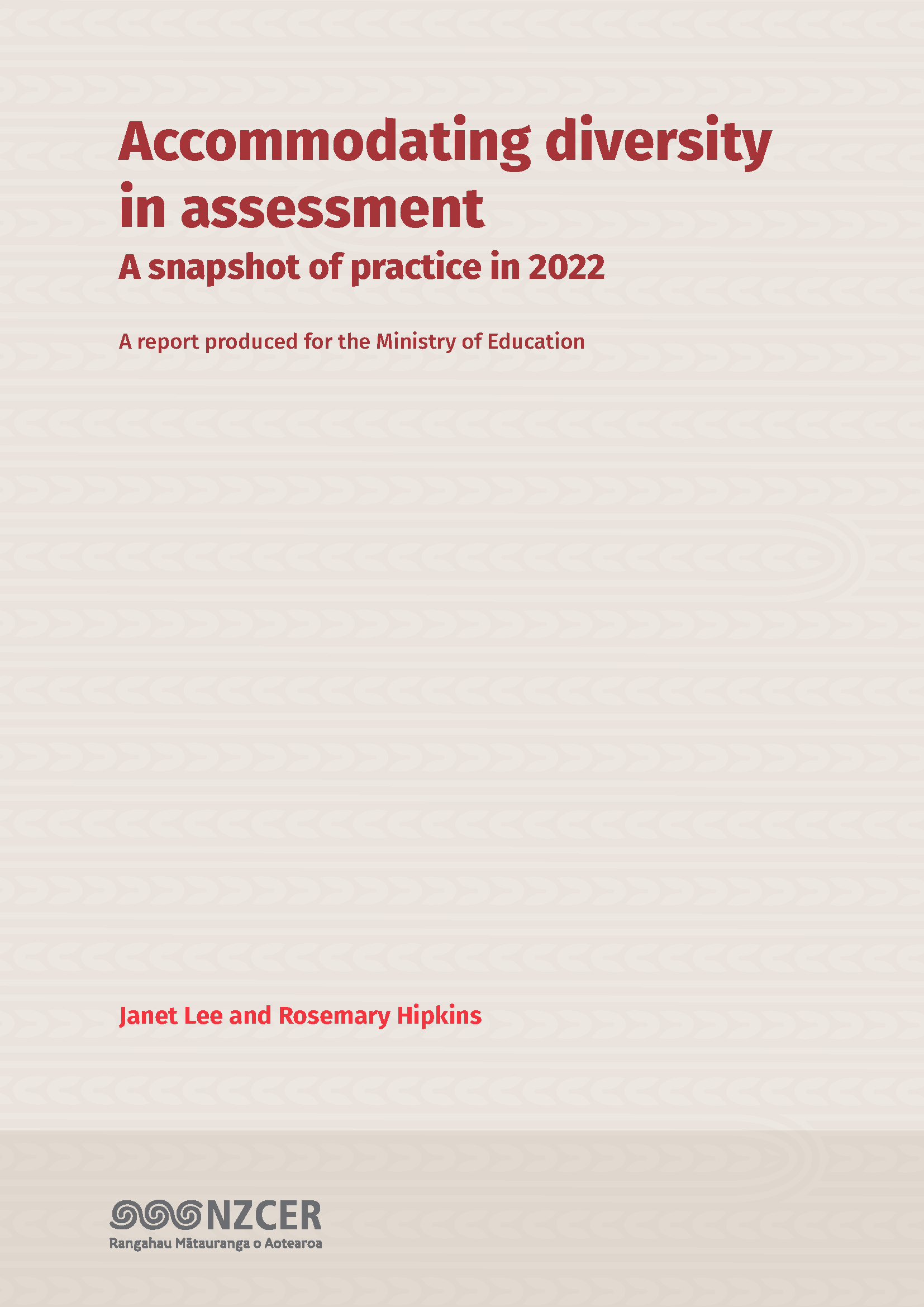 Assessment | New Zealand Council for Educational Research